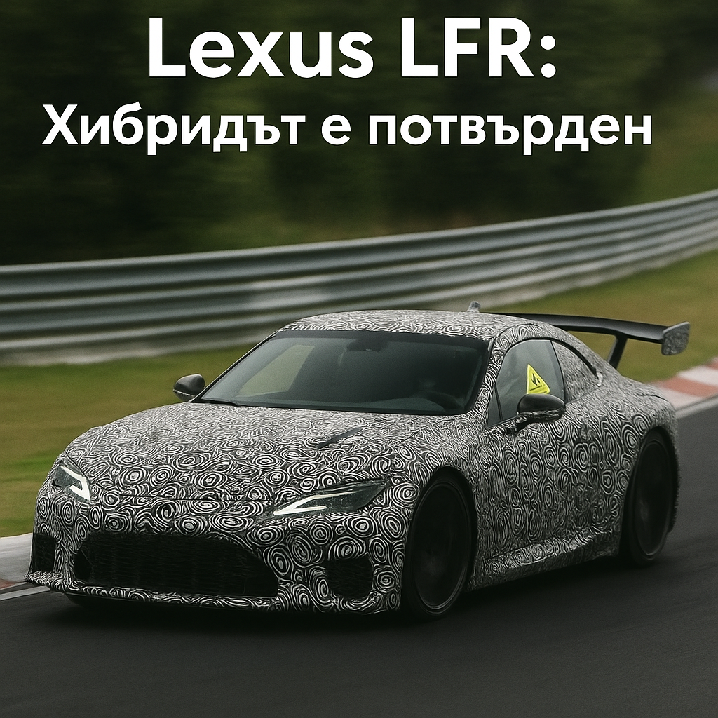 Lexus LFR е хибрид | MyVe